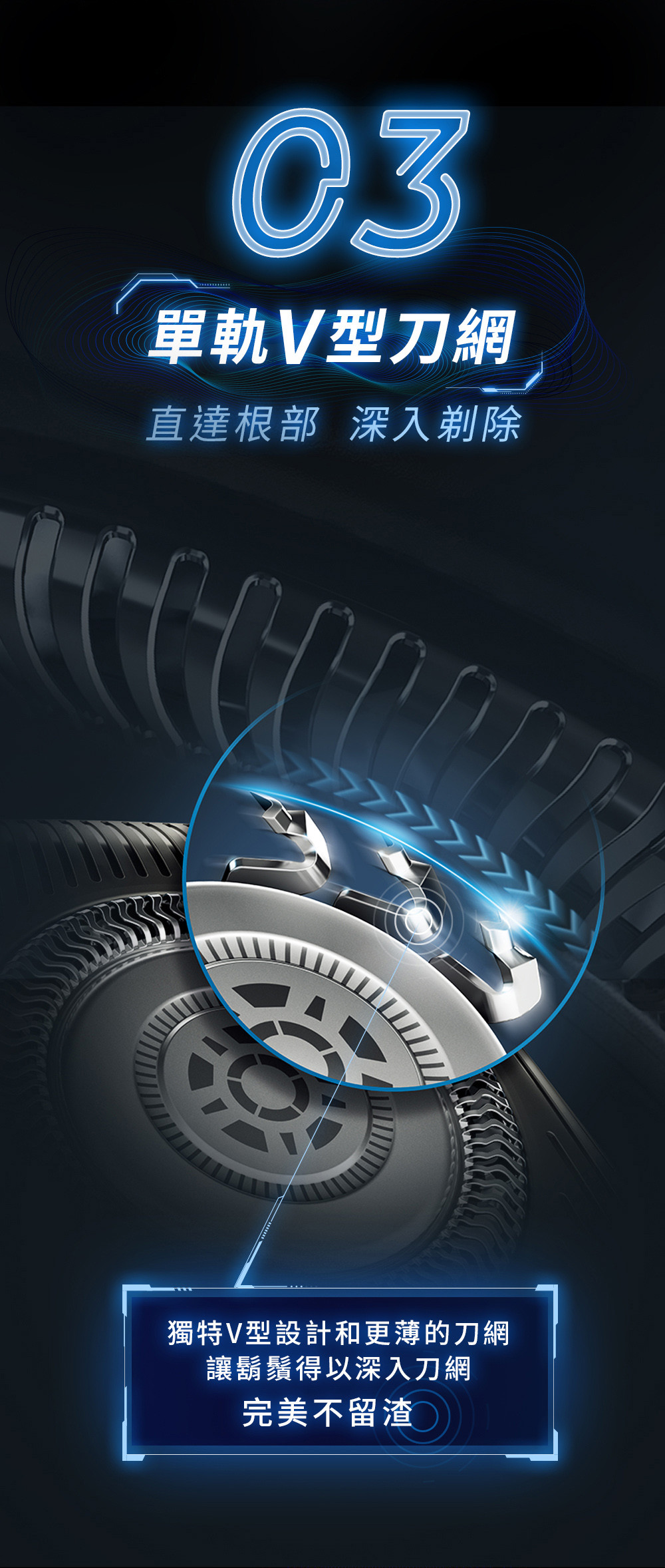 飛利浦 S5880/20 智能系列三刀頭電鬍刀 S5880/20