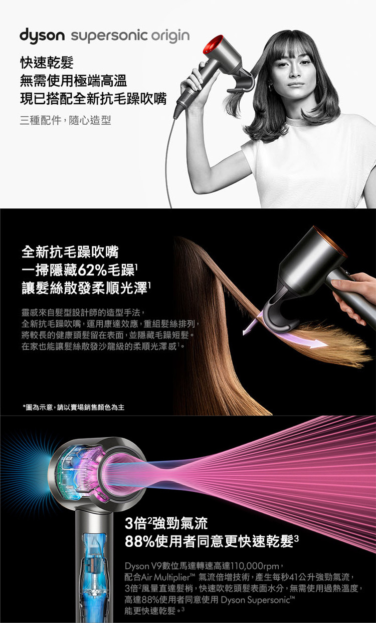 Dyson吹風機HD08紅色(平裝版) DYSONHD08REDLITE