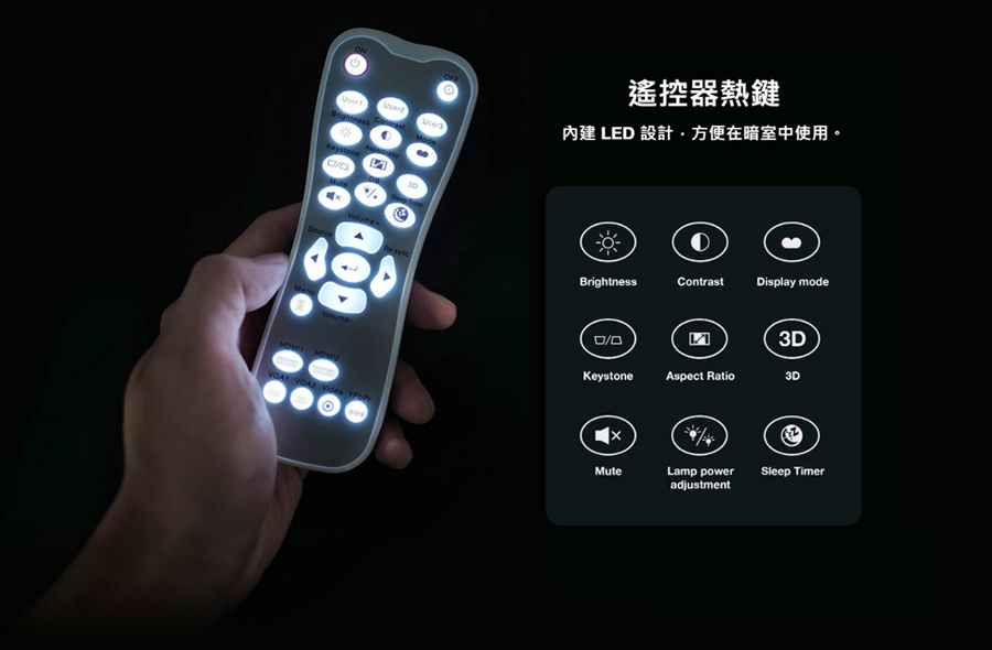 Optoma UHD33 4K UHD 劇院級電玩投影機 UHD33